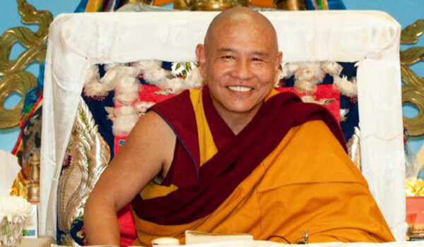 Former Abbot of Namgyal Monastery, His Eminence Jhado Rinpoche at ...